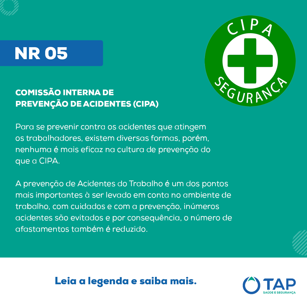 COMISSÃO INTERNA DE PREVENÇÃO DE ACIDENTES (CIPA) - TAP